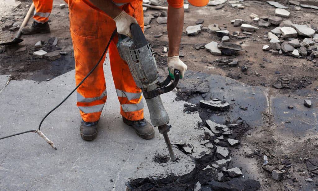 Residential Demolition - Hammer's Seal Coat and Asphalt