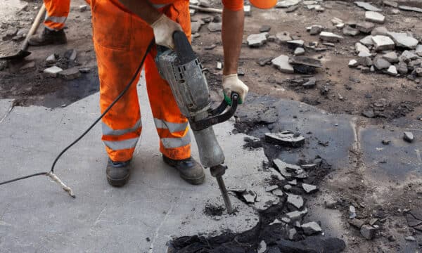 Residential Demolition - Hammer's Seal Coat and Asphalt